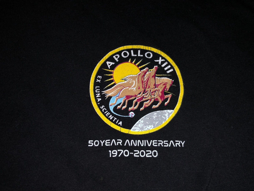APOLLO 13 Mission 50th Anniversary 1970-2020 NASA T Shirt XLarge | eBay