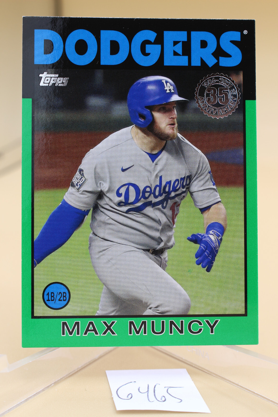 2021 Topps - 1986 Topps Baseball 35th Anniversary Green #86B-49 Max ...