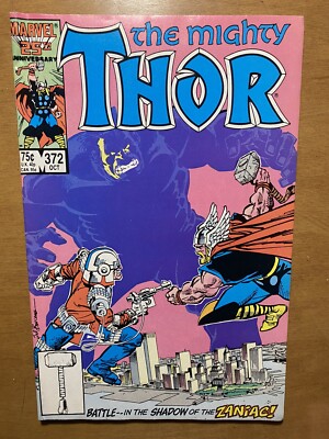 The Mighty Thor #372 Marvel comics 1986 | eBay