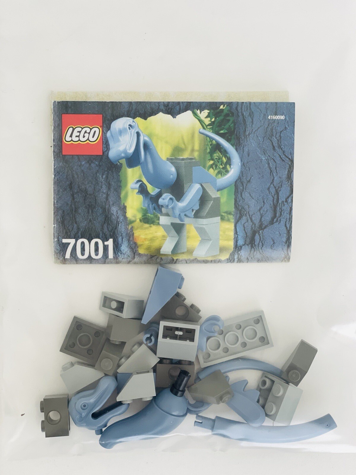 LEGO Dinosaurs (7001) Young Iguanodon 100% Complete No Box 42884070021 ...