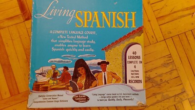 ASSIMIL Spanish speaker Vintage Records. Living Spanish a complete ...