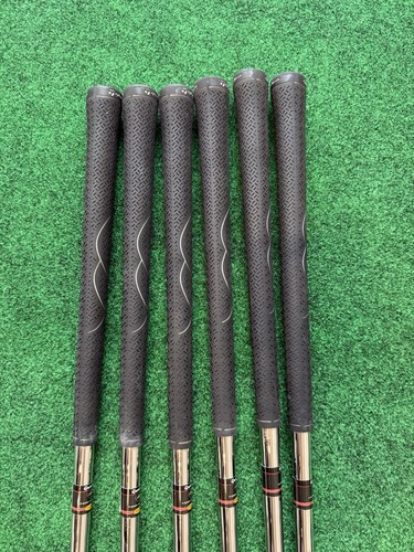 TaylorMade R7 XD Iron Set 3,4,6,7,8 & PW T-Step Regular Flex Steel Used ...