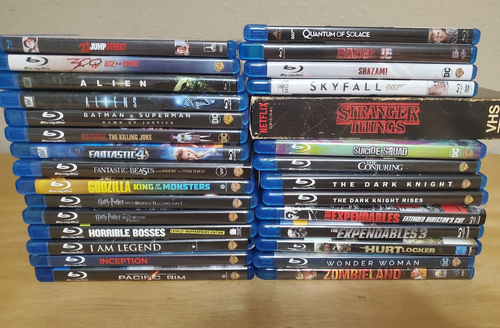 Huge Blu-Ray Lot (29 Movies) – Action/Sci-Fi/Superhero – Great ...