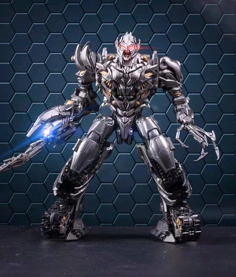 IN US_BMB Oversized LS06 Megatron Tank Mega Commander Figure ...