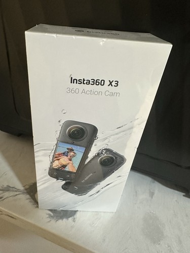 Insta360 X3 5.7K 360 Degree Action Camera Black Open Box 842126103742 | eBay