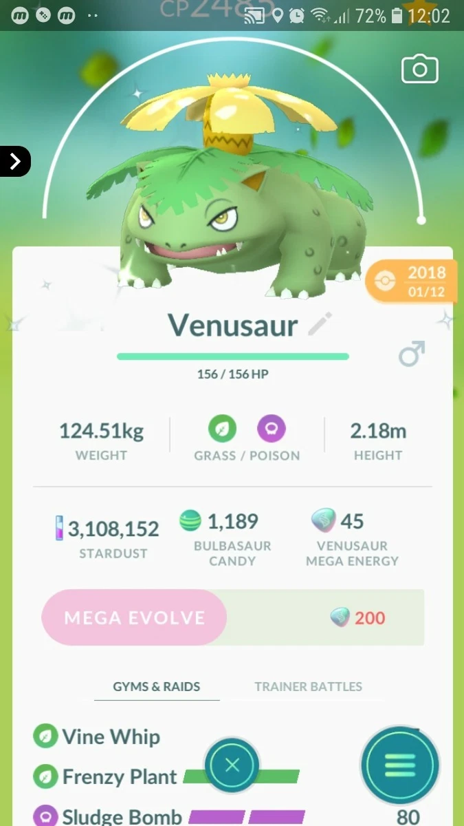 Mega Venusaur Shiny