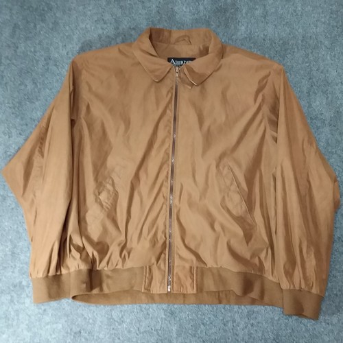 Aberdeen Collection Mens Jacket Brown XL Lightweight Soft | eBay