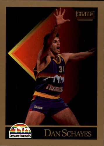 1990-91 SkyBox #81 Danny Schayes SP Denver Nuggets Basketball Card ...