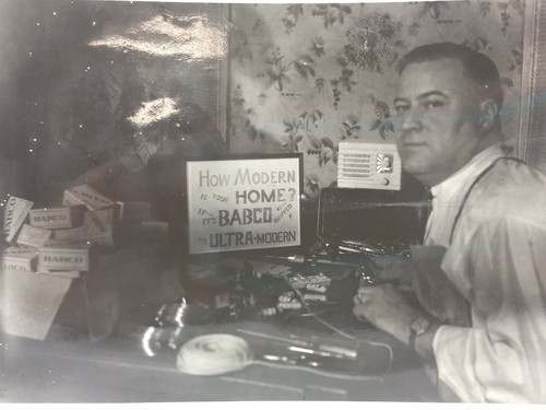 Vintage c. 1940s BABCO Tools Advertising Salesman Real Photograph 5" x ...