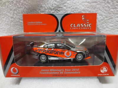 JAMIE WHINCUP 2010 VE HOLDEN COMMODORE 1:43 SCALE | eBay Australia