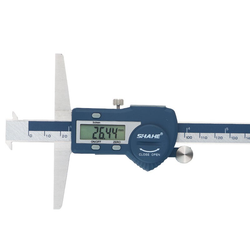 SHAHE Double Hooks Depth Gauge Digital Depth Vernier Caliper 150mm 5113 ...