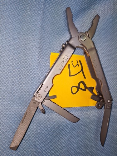 1 VINTAGE GERBER Multi Tool PLYERS Camping Fishing COLLECTIBLE Lot JJ8 ...