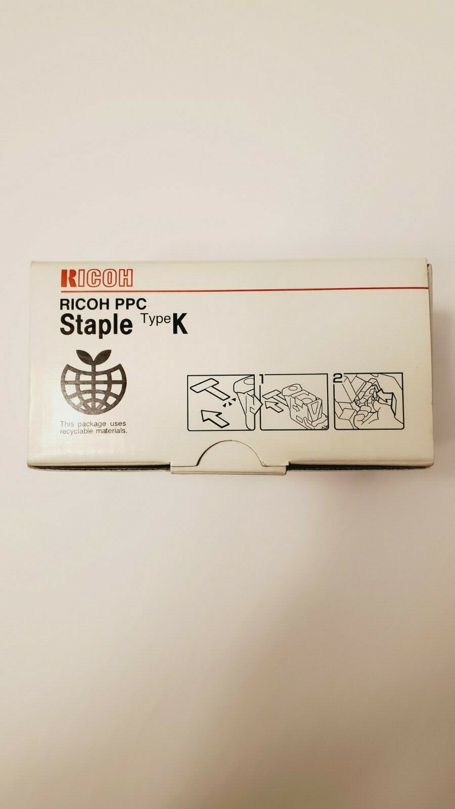 Ricoh PPC Staple Type K and Refill Staple Type K, Lot of 2 items *NEW ...