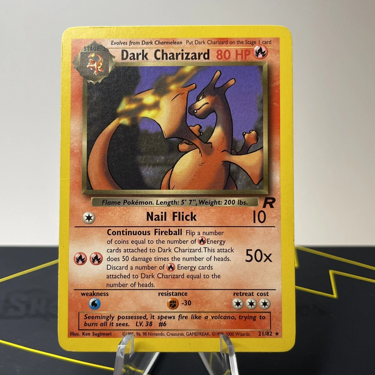 Pokemon Cards Dark Charizard