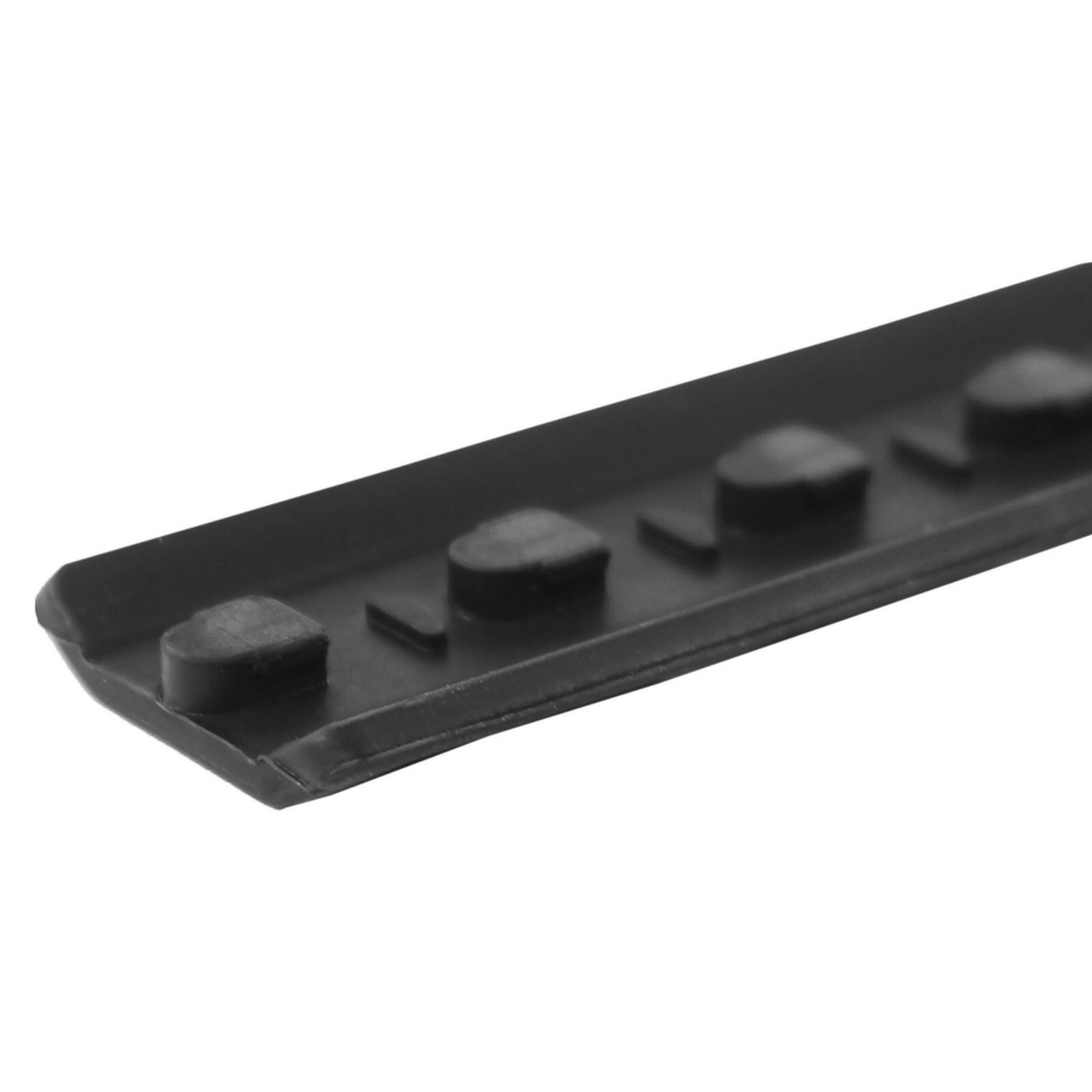 Pack of 6 Black KeyMod Rail Cover Textured Anti Slip Soft Panels ...