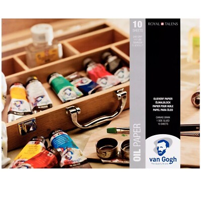 Royal Talens Oil Paper Sketchbook - A3 - 10 Sheets - 240gsm - 93153040 ...