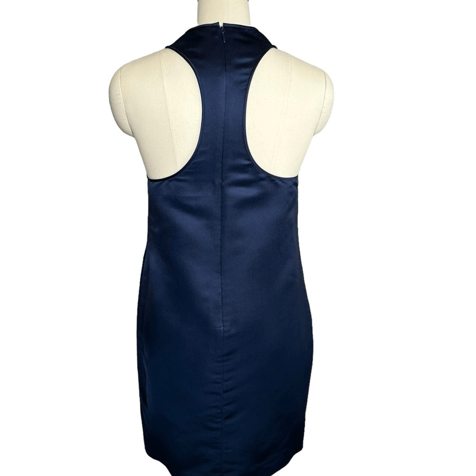 Prabal Gurung for J Crew Exploding Bow Dress in Navy | Size 2 | eBay