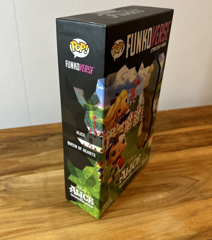 Funkoverse Alice In Wonderland Disney Strategy Game CHASE FUNKO POP ...