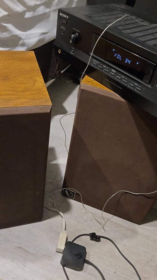 INFINITY QE Speakers w/ EMIT tweeters - Rare Vintage - 18 x 12 x 10 ...