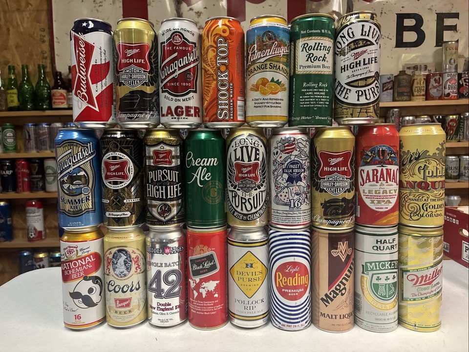 50 Different 16oz Beer Can Collection Attic Sale Cheap!!! | eBay