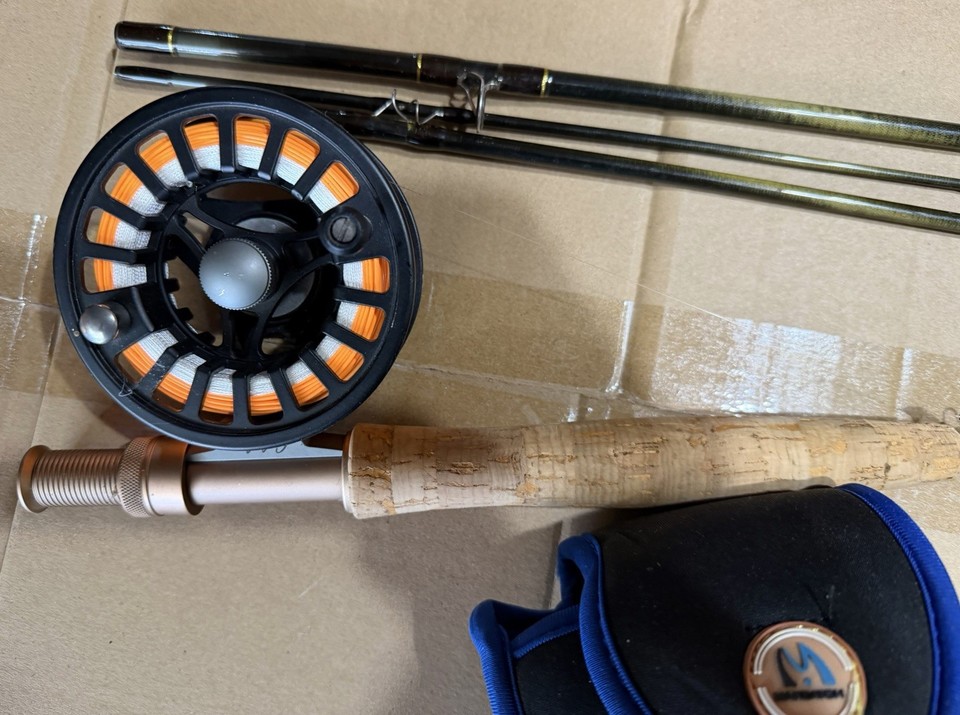 Cabela's Bighorn 9'- 4 wt-Fly Fishing Rod & Reel Combo-4 Pc-BH904-4 ...