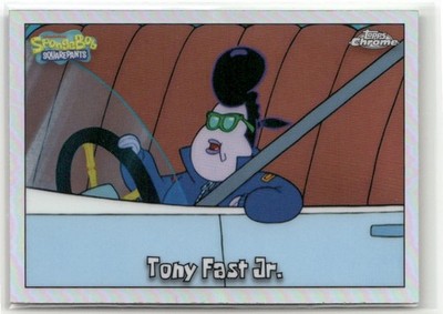 2025 Topps Chrome SpongeBob 25th Anniversary #153 Tony Fast Jr ...