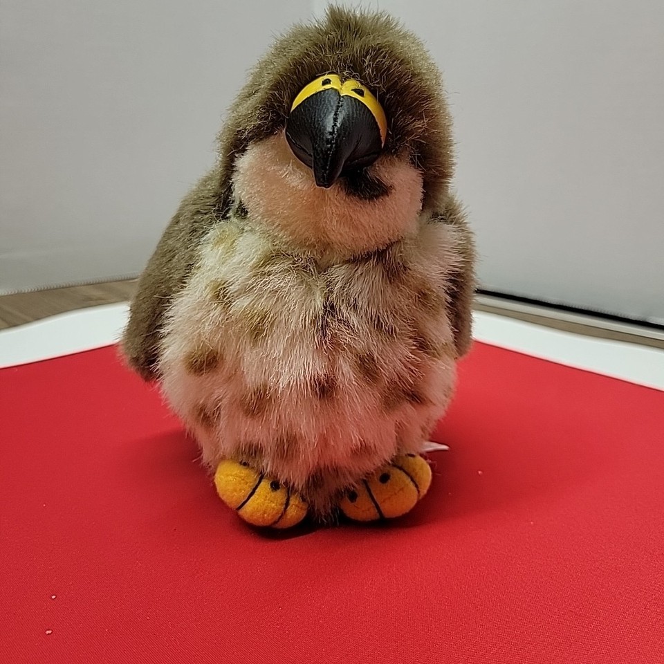 K&M International Bird Red Tailed Hawk Realistic Plush Stuffed Animal 6 ...