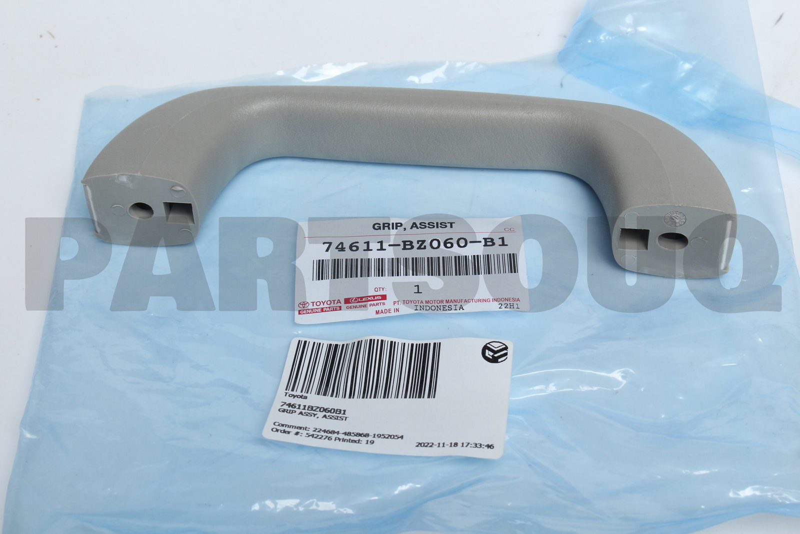 74611BZ060B1 Genuine Toyota GRIP ASSY, ASSIST 74611-BZ060-B1 | eBay