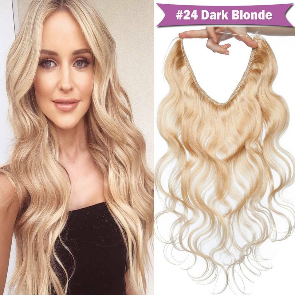 Hidden Secret One Piece Weft Wire on 100% Real Hair Human Extensions ...