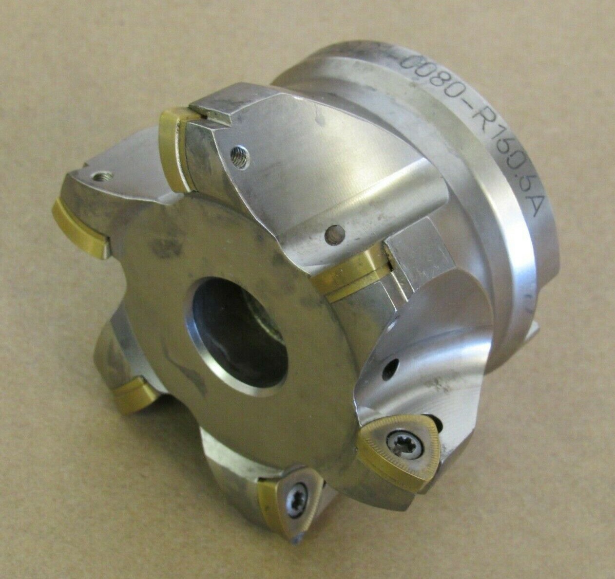 80MM SECO INDEXABLE FACE MILL CUTTER 1" ARBOR, R220.21-0080-R160.6A | eBay