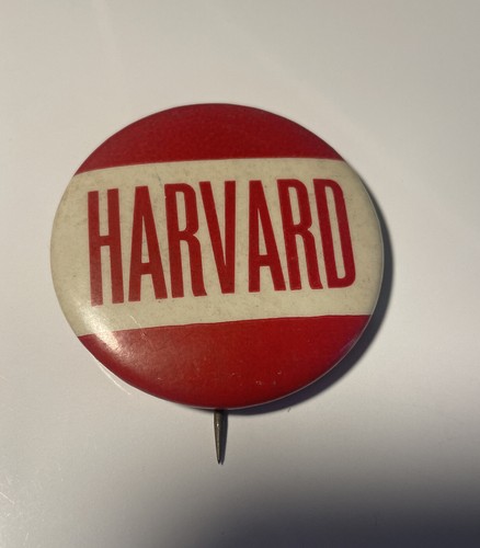 Harvard University Football Pin Back Button Vintage 1950s | eBay