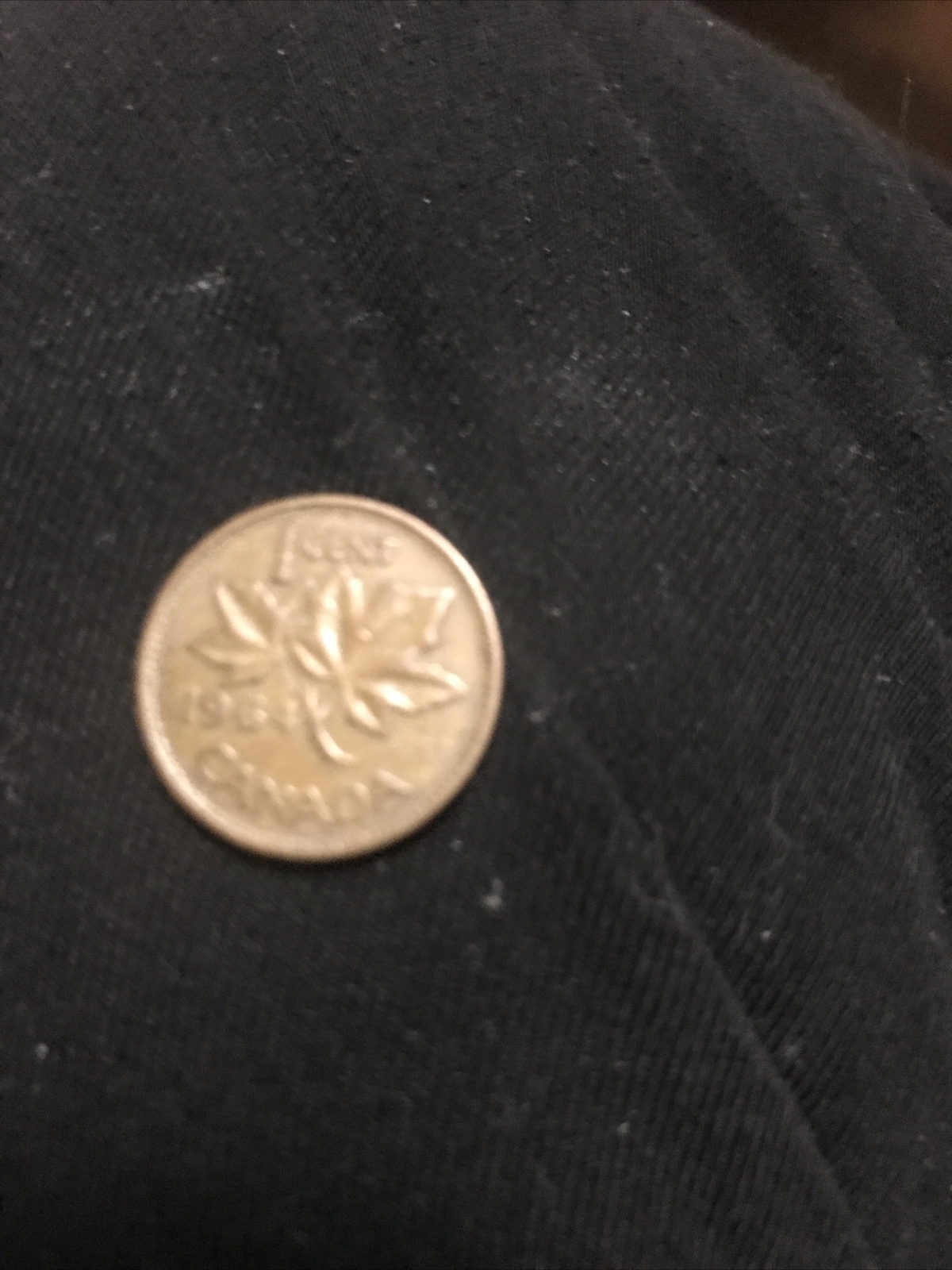 1964 CANADIAN PENNY CANADA ONE 1 CENT QUEEN ELIZABETH II | eBay