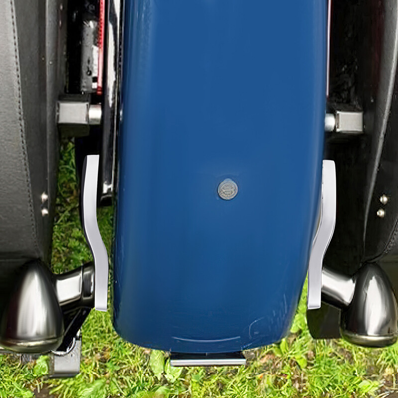 Chrome Rear Turn Signal License Plate Extension Kit Fit For Softail ...