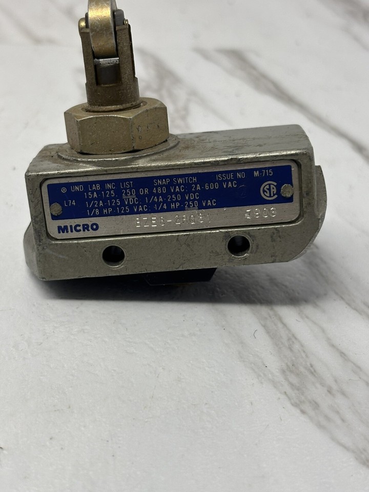 Micro Switch BZE6-2RQ81 Limit Switch | eBay