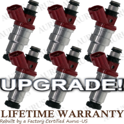 UPGRADED Denso 6 FUEL INJECTORS FOR 89-1995 Toyota Pickup 4Runner T100 ...