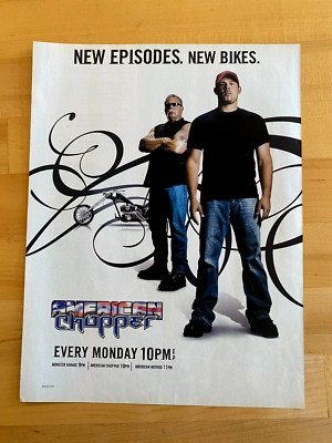 2005 Print Ad American Chopper New Episodes 8"x10-1/2" | eBay