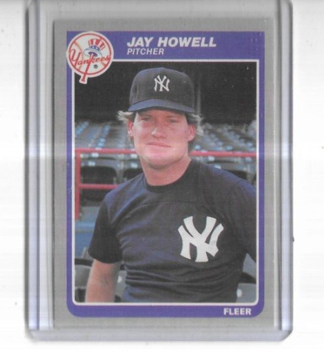 1985 Fleer #131 Jay Howell New York Yankees | eBay