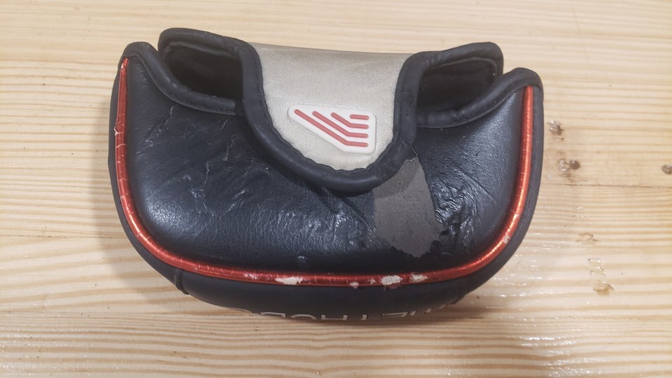 Nike Method mallet putter magnetic Headcover HC Head cover Blue gold | eBay