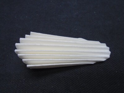 VWR 15cm Crepe Fluted Filter Paper 315 Folded Coarse 28331-048 Qty 65 ...