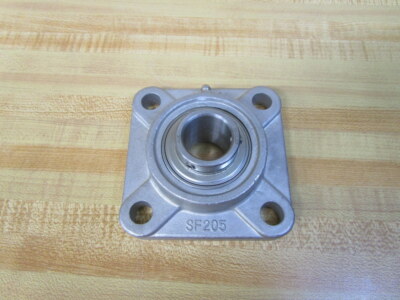 ASK SF205 Stainless Steel 4 Bolt Flange Housing | eBay