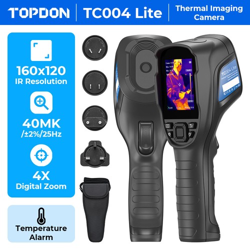 TOPDON TC004 Lite Handheld Thermal IR Infrared Imaging Camera 160 x 120 ...
