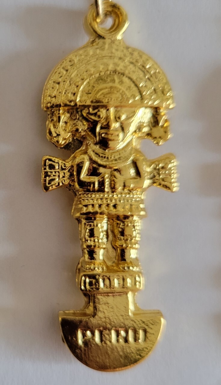 six (6) keychains TUMI knives, Inka God, Peru, New! | eBay