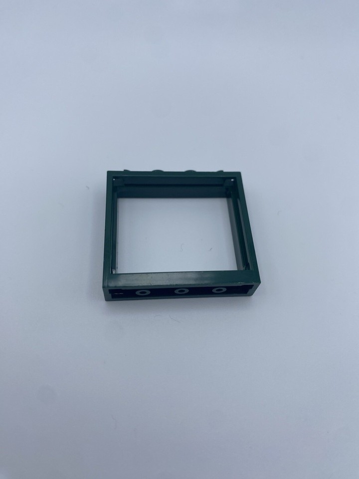 LEGO Window 60594 60608 Frame 1x4x3 Dark Green | eBay