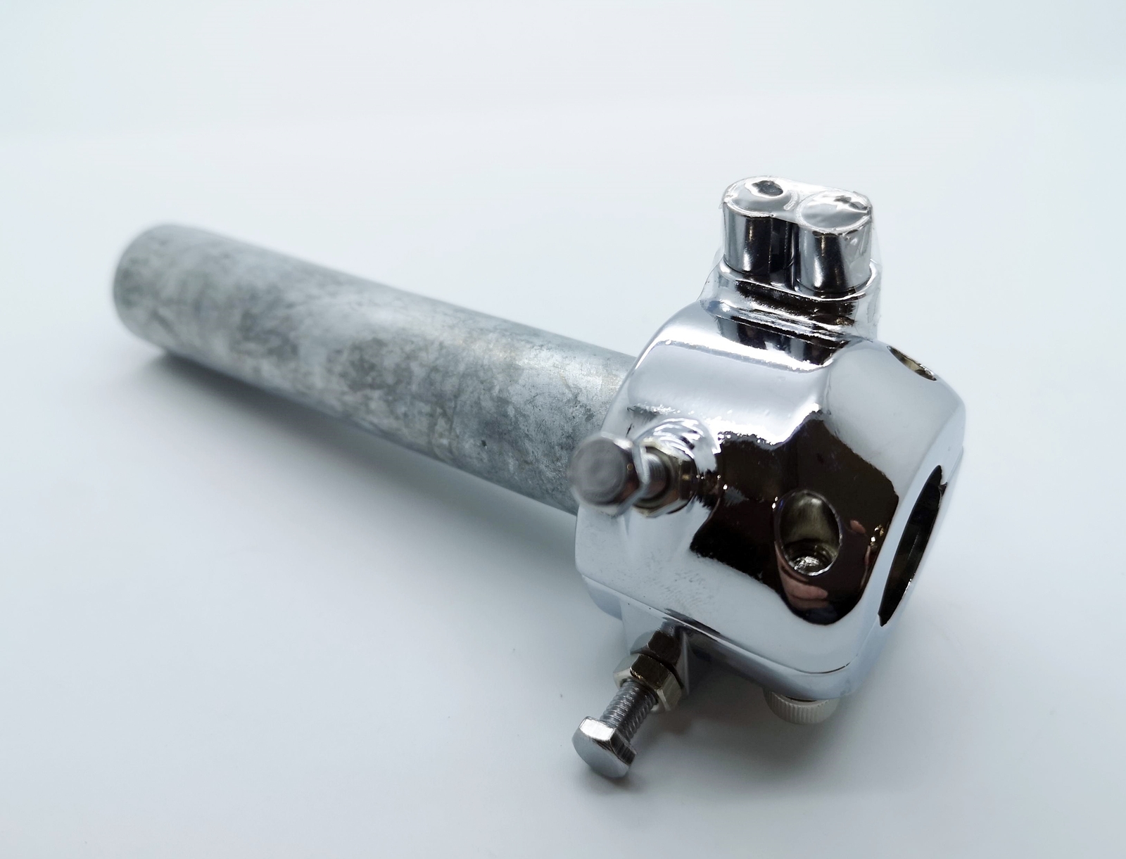 Doherty No.77 Dual Twin Pull Motorcycle Twist Grip Throttle 7-8" 99 ...