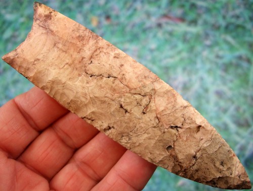 Super Fine Colorful 5 inch Alabama Coastal Flint Clovis Point wt COA Arrowheads | eBay