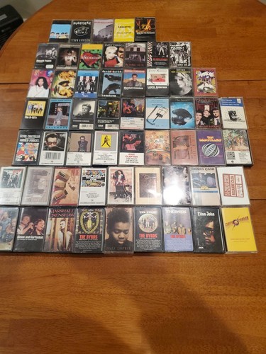 LOT OF 55 PUNK, NEW WAVE, INDIE, ROCK ELECTRONIC, CASSETTE TAPES! | eBay