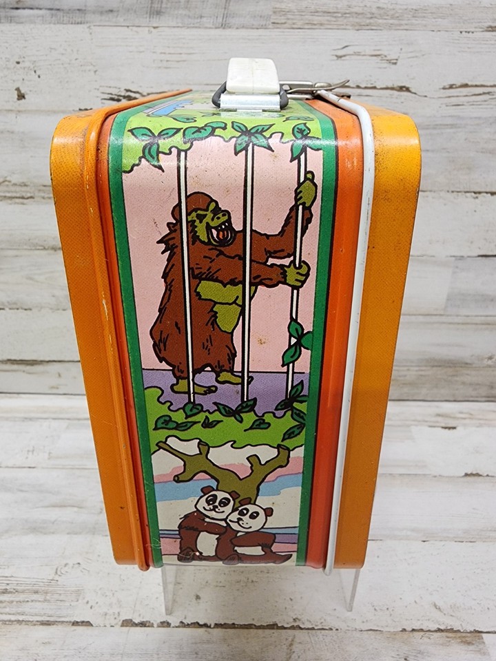 Vintage 1978 ANIMAL FRIENDS Metal Lunch Box with NO THERMOS | eBay