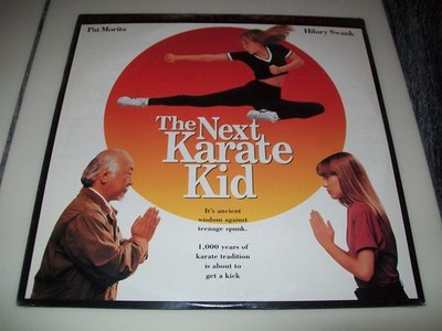 THE NEXT KARATE KID Laserdisc LD BRAND NEW SEALED WIDESCREEN FORMAT ...