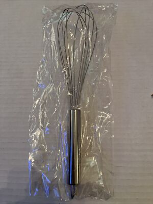 12 in Stainless steel Whisk Egg Beater Manual Balloon Wire Whisk w ...