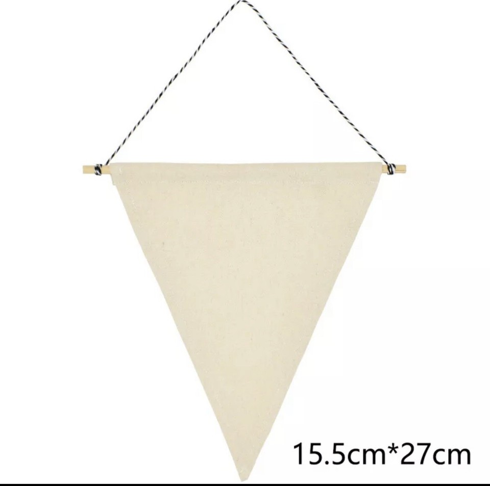 White Canvas Enamel Pin Display Banner Pendants Brooches hanging ...